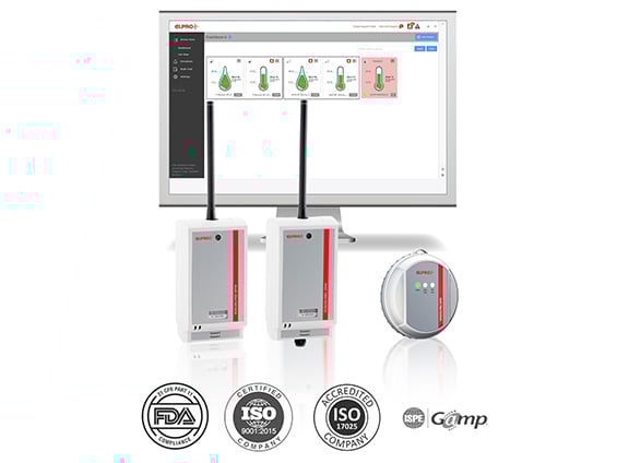 ECOLOG-PRO: Scalable Wireless Monitoring for GMP Facilities 🌡️ ELPRO